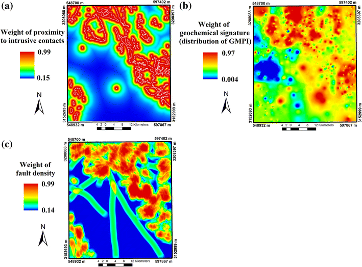 Data-Driven Index Overlay and Boolean Logic Mineral Prospectivity Modeling in Greenfields ...