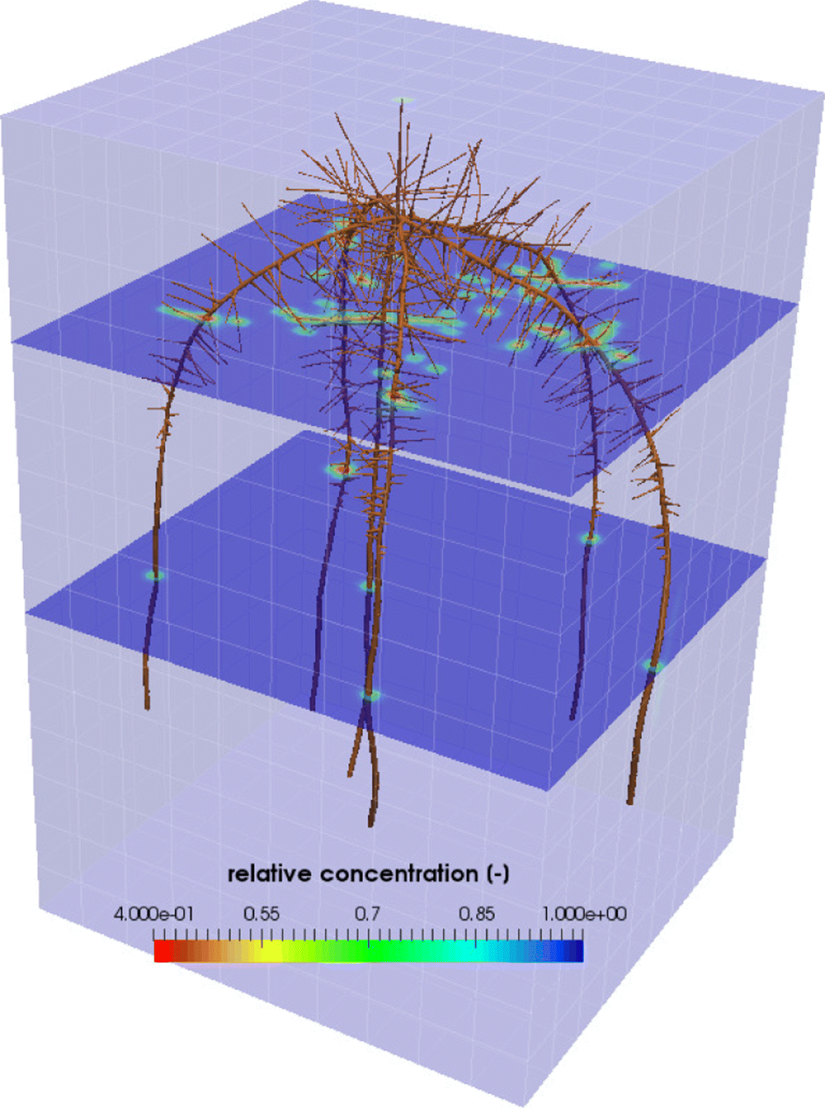 Continuum multiscale model of root water and nutrient uptake from soil ...