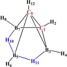 Intermolecular complexes of nido-C2B3H7 with HF and LiH molecules: the ...