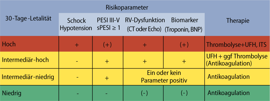 Diagnose und Behandlung der Lungenembolie | SpringerLink