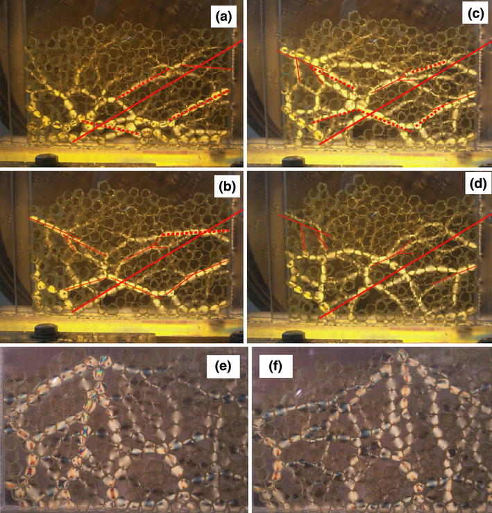 Critical length of force chains and shear band thickness in dense ...