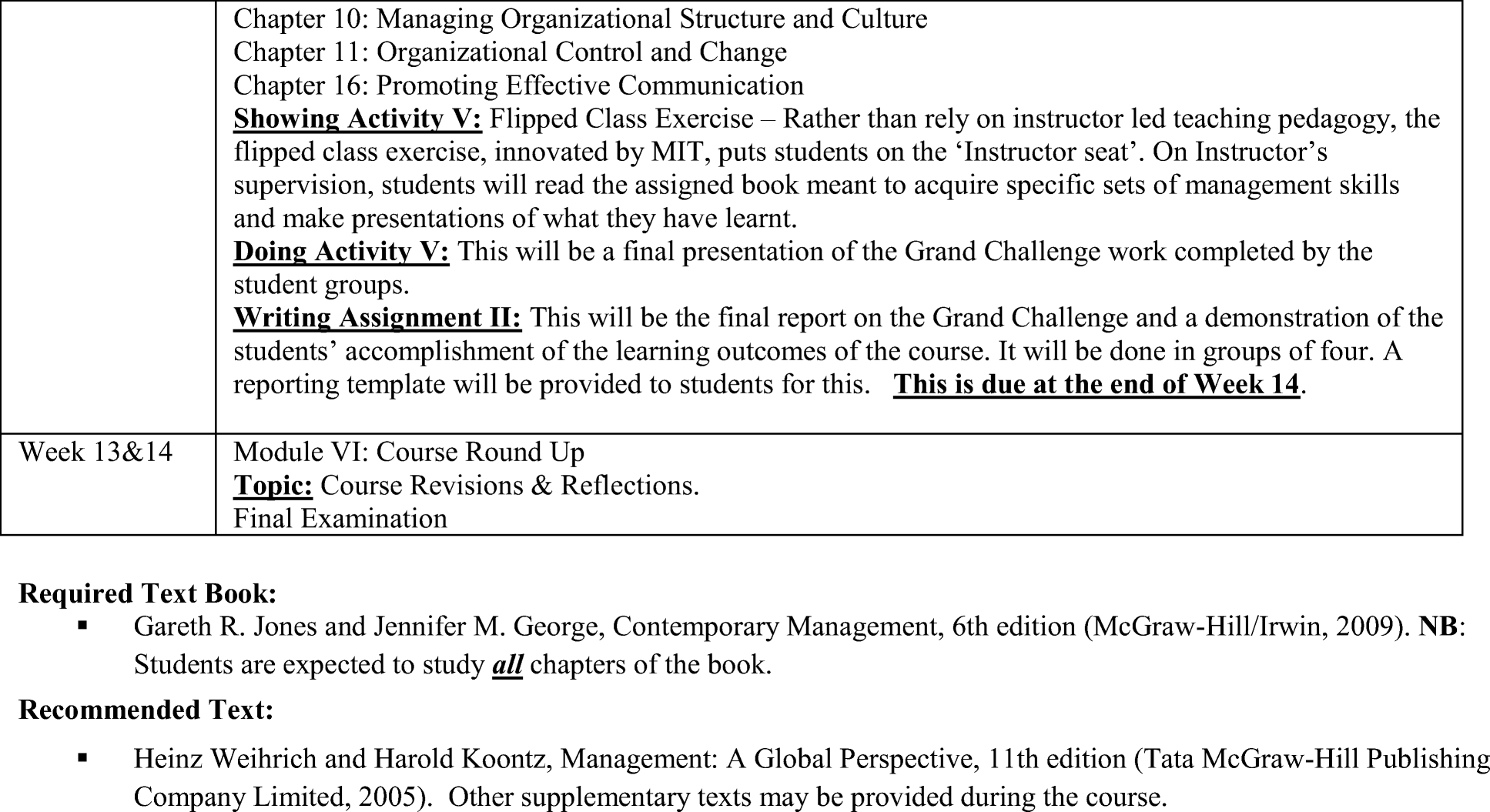 A Syllabus Review Check-List to Promote Problem-Centered Instruction ...