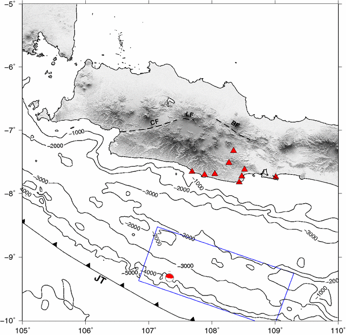 Long aseismic slip duration of the 2006 Java tsunami earthquake based ...