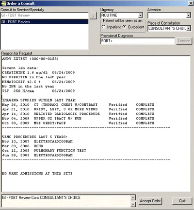 Improving the Follow-Up of Positive Hemoccult Screening Tests: An ...
