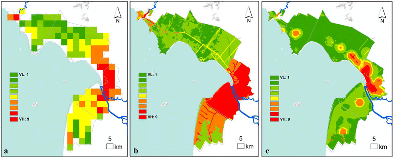 Assessing relative vulnerability to sea-level rise in the western part ...