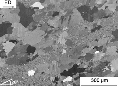 Mechanical Properties, Dislocation Density and Grain Structure of ...