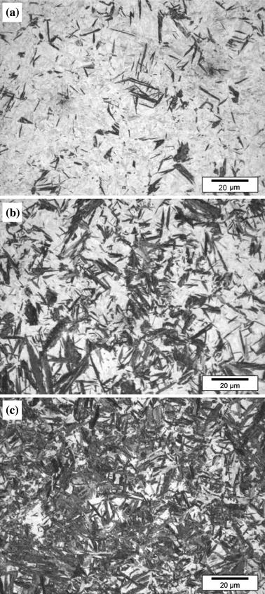 Martensite Formation in Partially and Fully Austenitic Plain Carbon ...