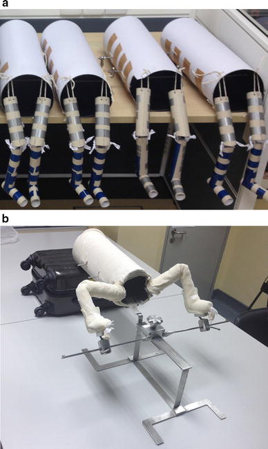 Comparing the mechanical strength of hip spica cast between a ...