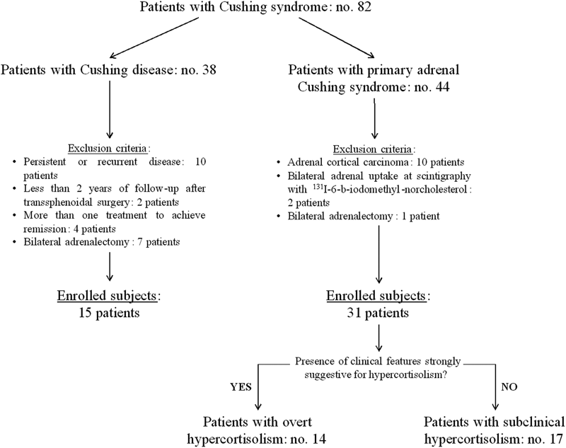 Factors predicting the duration of adrenal insufficiency in patients ...