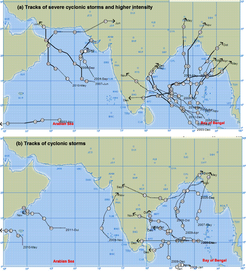 Evaluation of official tropical cyclone track forecast over north ...