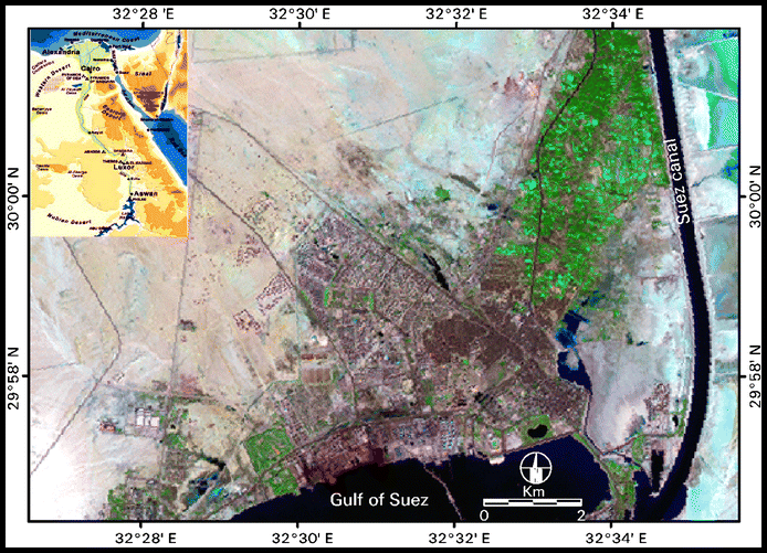 Geotechnical site investigations for possible urban extensions at Suez ...