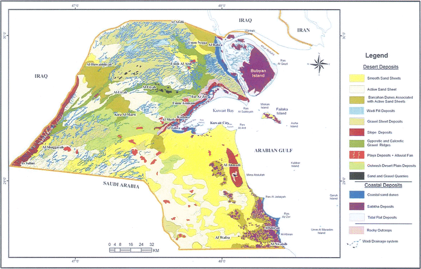 Effects of recent anthropogenic activities on the surface deposits of ...