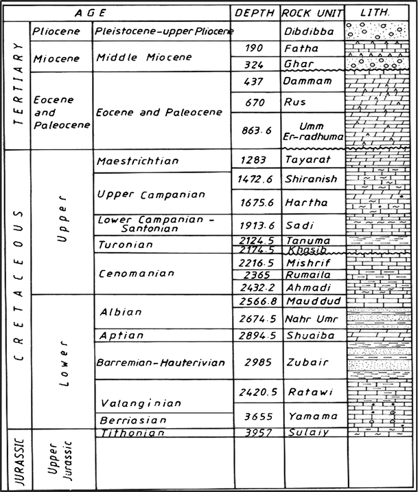 Microfacies and environmental study of the lower cretaceous yamama ...