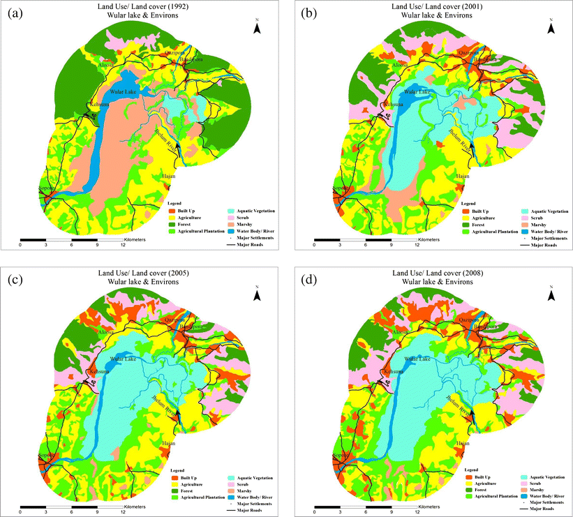 Assessment of land use/land cover dynamics vis-à-vis ...