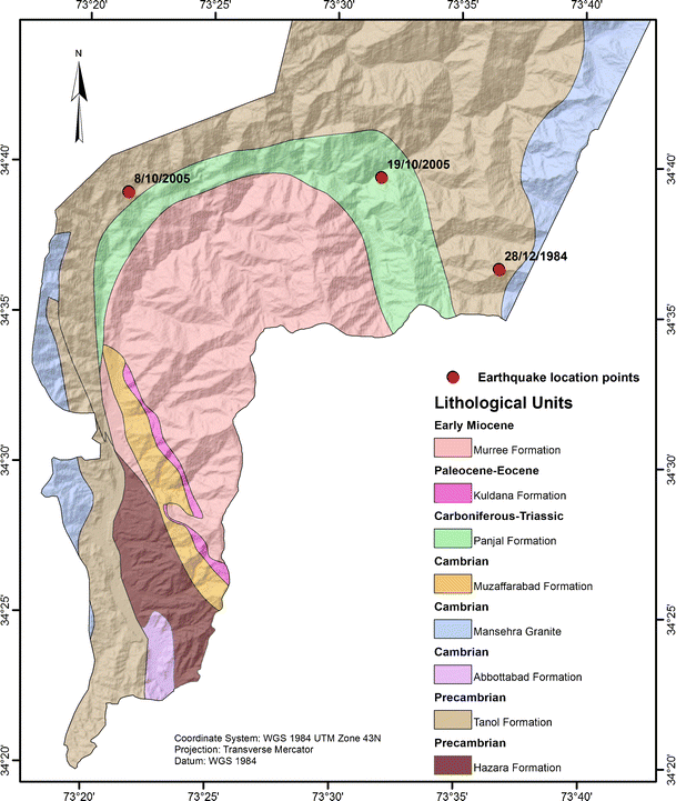 Landslide susceptibility mapping using GIS and weighted overlay method: a case study from NW ...