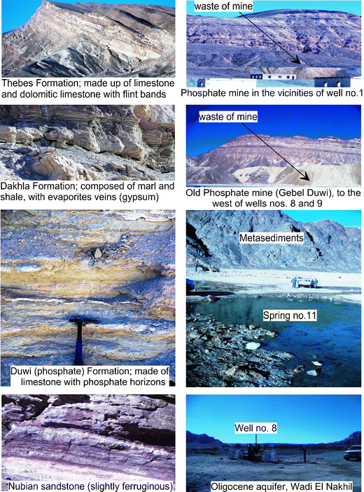 An overview of phosphate rocks and their mining impact on groundwater ...