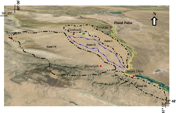 Discrimination of sand dunes and loess deposits using grain-size ...