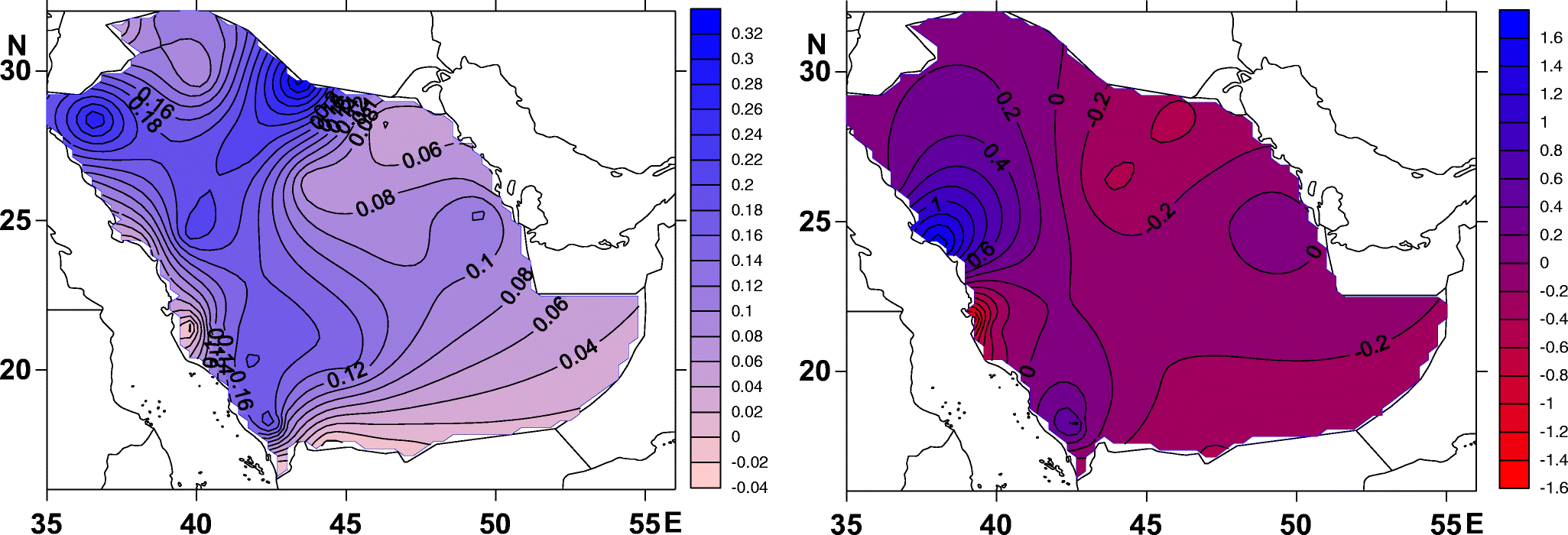 Assessment of meteorological droughts over Saudi Arabia using surface ...