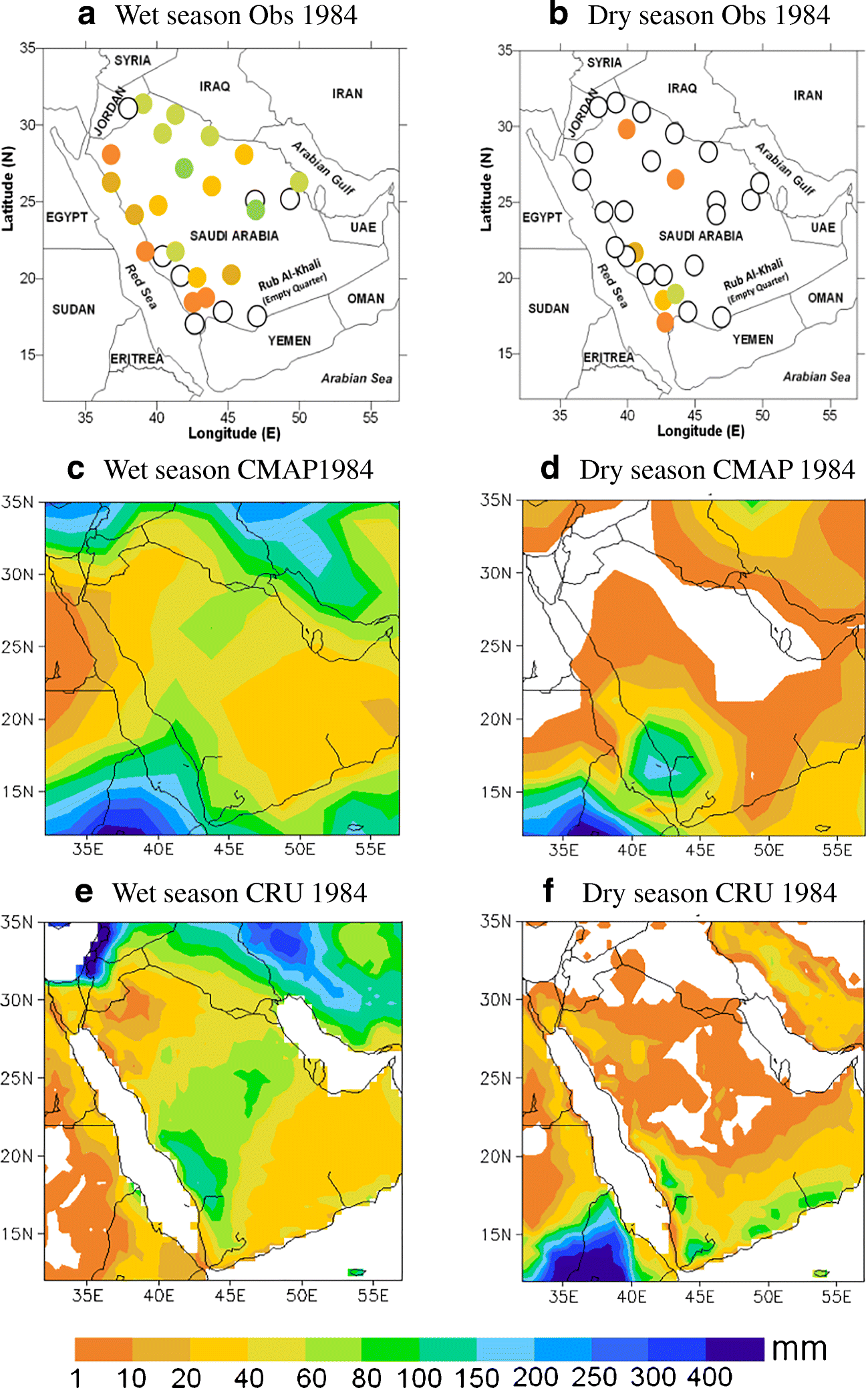 Assessment of meteorological droughts over Saudi Arabia using surface ...