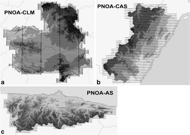 Analysis of the ground sample distance on large photogrammetric surveys ...
