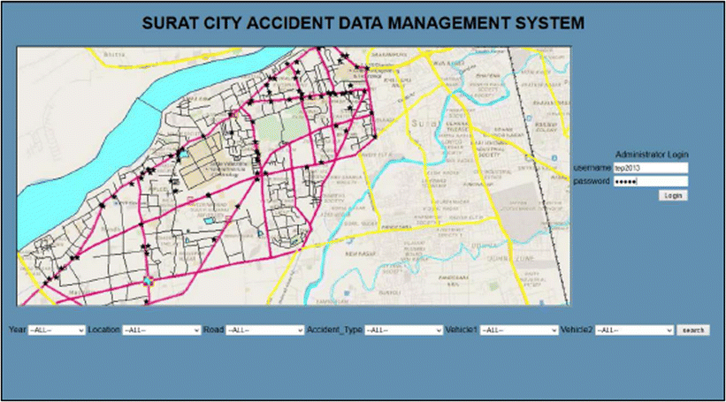 Development of Web Based Road Accident Data Management System in GIS ...
