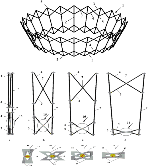 Advances in deployable structures and surfaces for large apertures in ...
