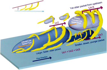 Visualization and assessment of turbulent coherent structures in laminarescent boundary layers ...