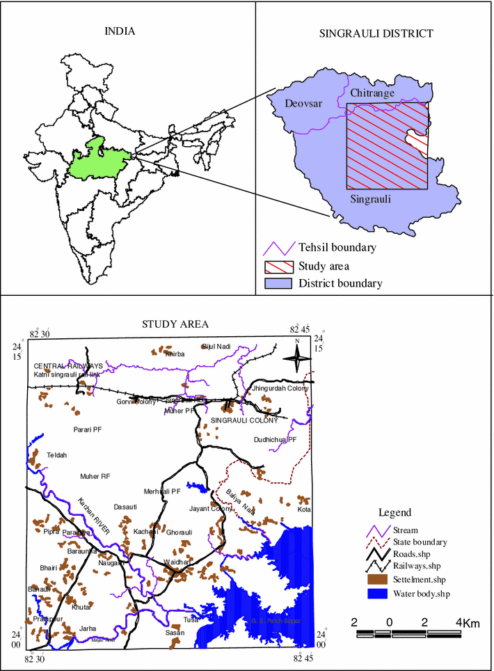 Physico-chemical analysis of surface and groundwater around Singrauli ...