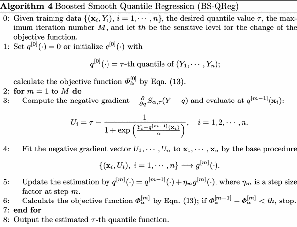 Gradient descent algorithms for quantile regression with smooth approximation | SpringerLink