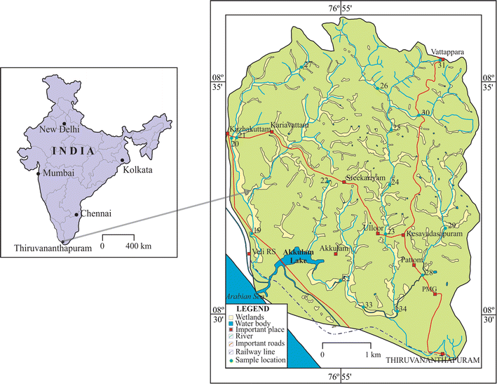 Hydrogeochemistry and spatio-temporal changes of a tropical coastal ...