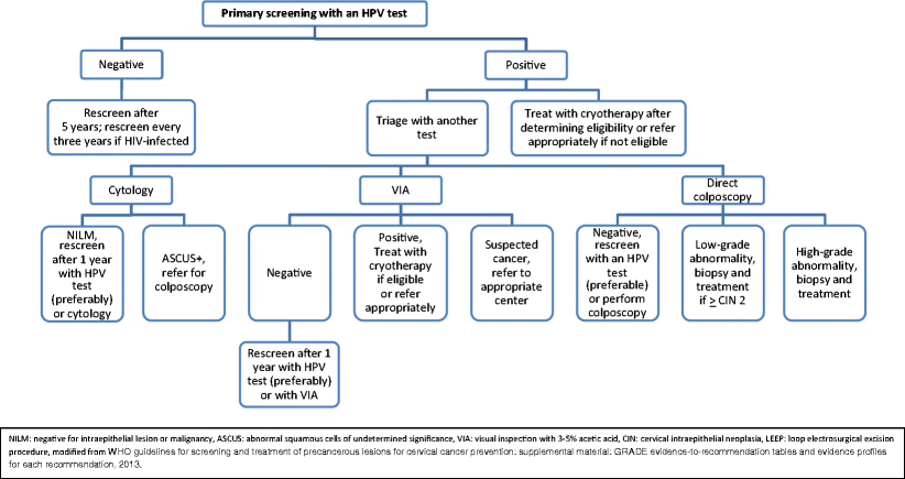Human Papillomavirus (HPV) Testing for Secondary Prevention of Cervical ...