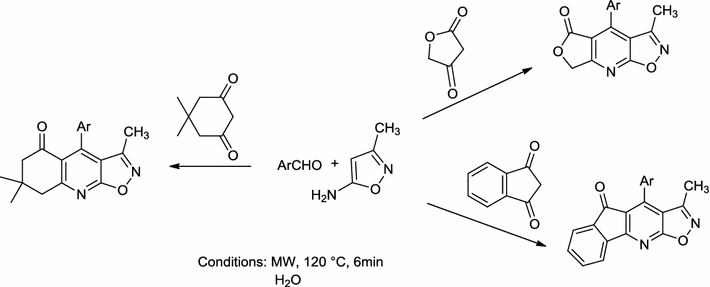 Synthesis of various heterocyclic compounds via multi-component ...