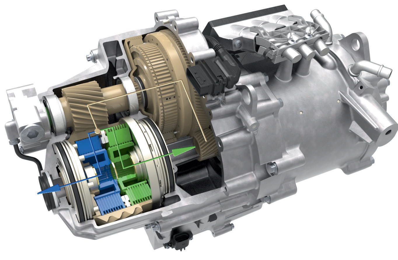 Seamless-shift Two-speed Transmission with Torque Vectoring ...