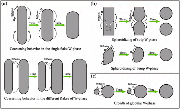 Spheroidizing Behavior and Spheroidizing Kinetics of W-phase During ...