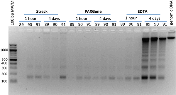 Evaluation of Streck BCT and PAXgene Stabilised Blood Collection Tubes ...