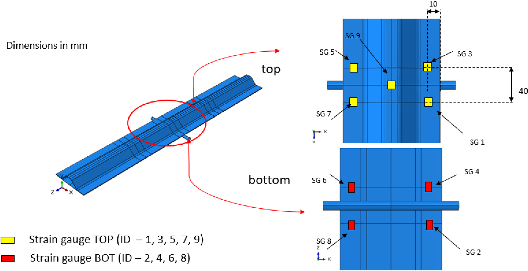 Experimental and numerical study of composite omega stringer–skin ...