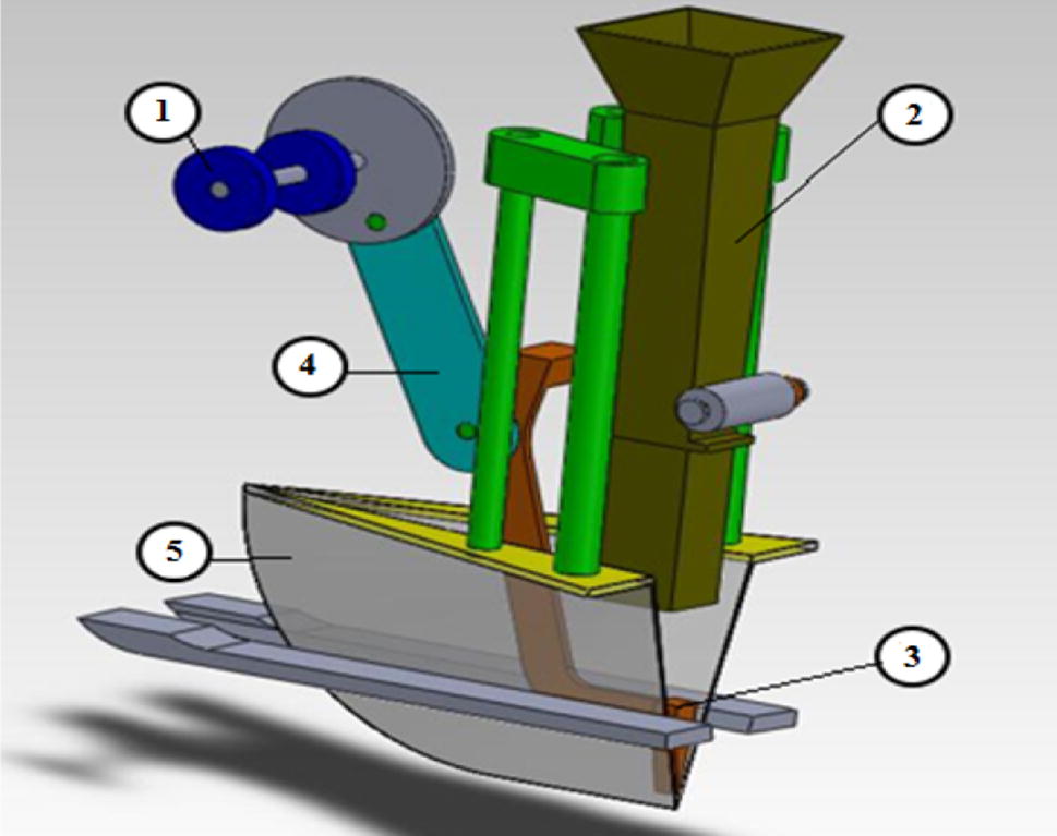 Design, construction and evaluation of semi-automatic vegetable ...