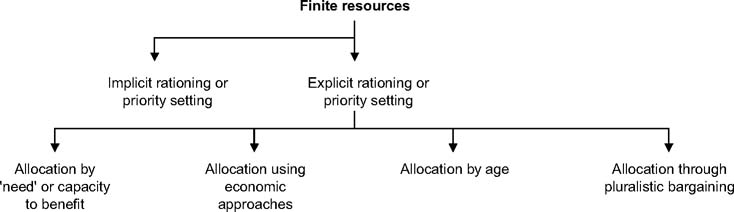 A Review of Alternative Approaches to Healthcare Resource Allocation ...