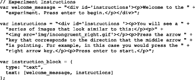 jsPsych: A JavaScript library for creating behavioral experiments in a Web browser | SpringerLink