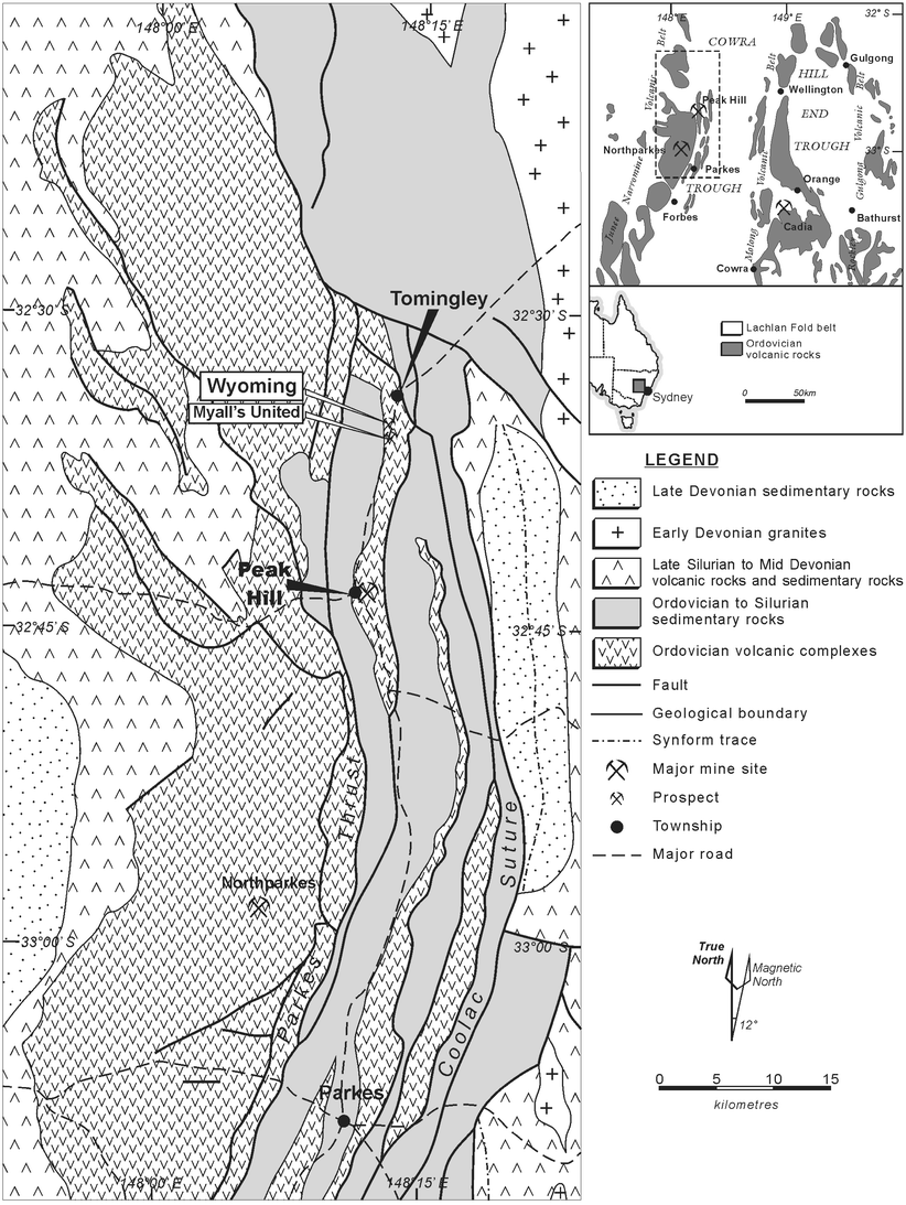 The Wyoming gold deposits: volcanic-hosted lode-type gold ...