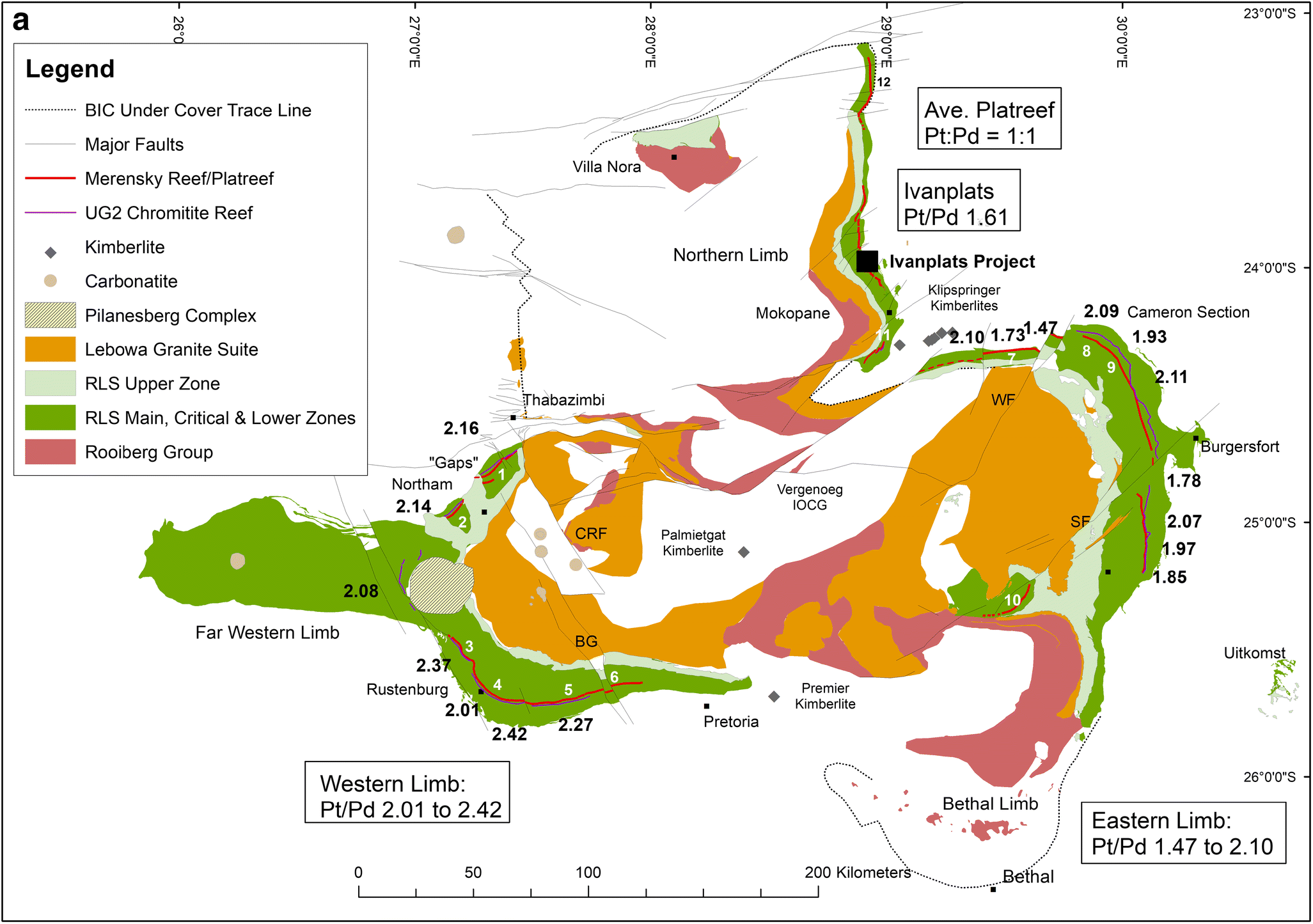 Litho- and chemostratigraphy of the Flatreef PGE deposit, northern ...