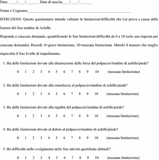 Cross-cultural adaptation and multi-centric validation of the Italian ...