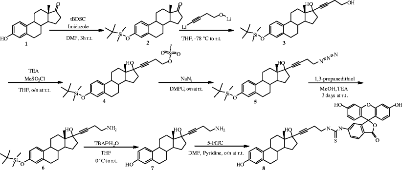 Reversed-phase liquid chromatography coupled on-line to estrogen ...