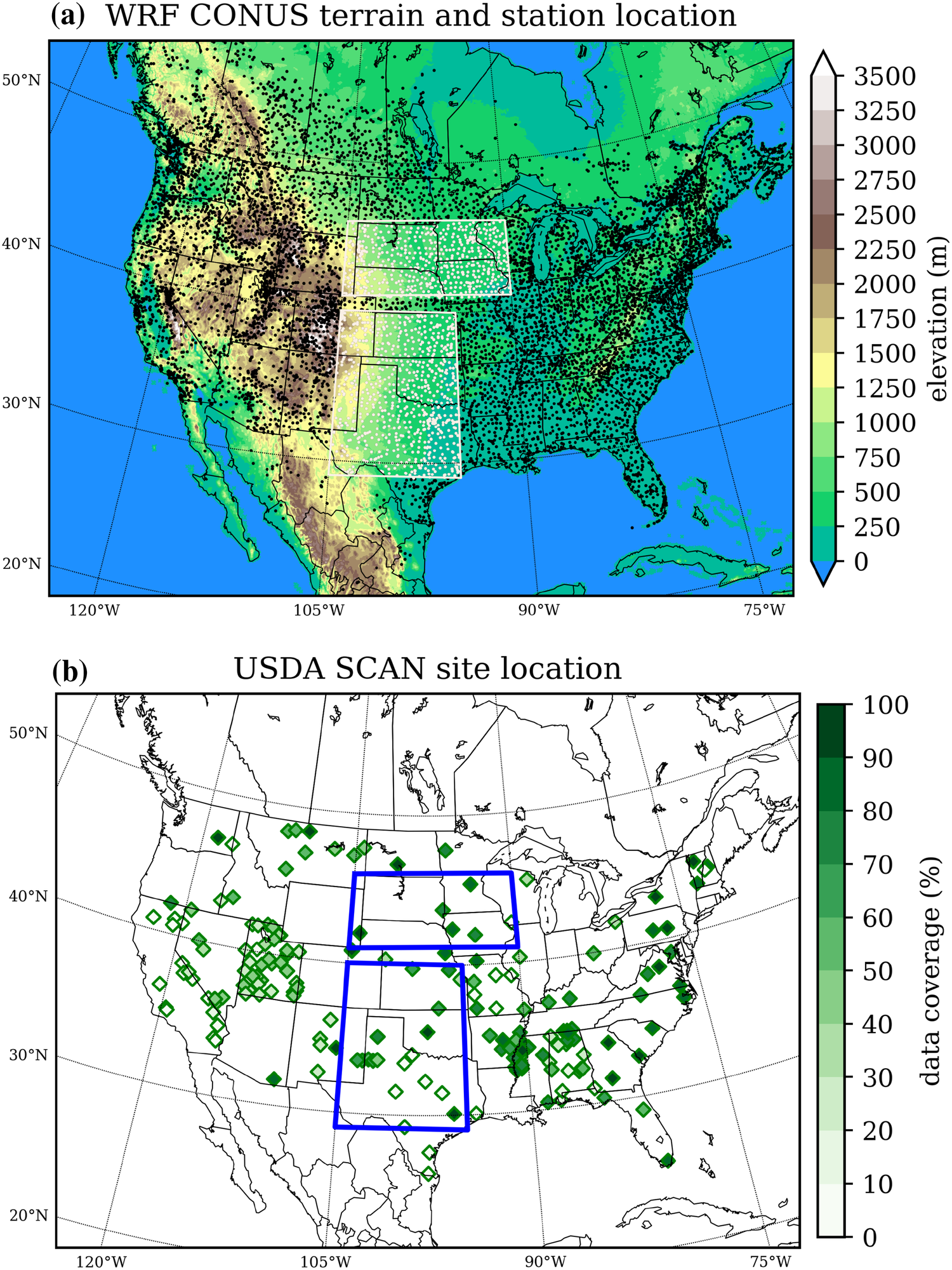 Evaluation of convection-permitting WRF CONUS simulation on the ...