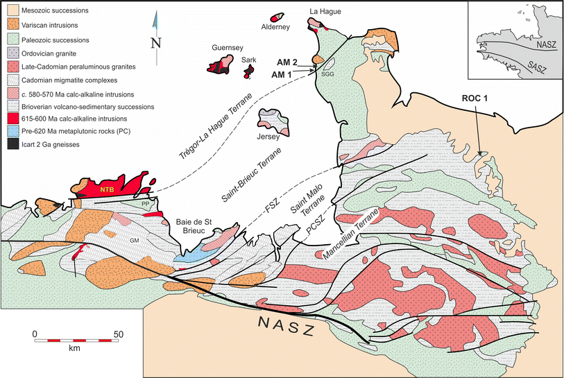 Armorican provenance for the mélange deposits below the Lizard ...
