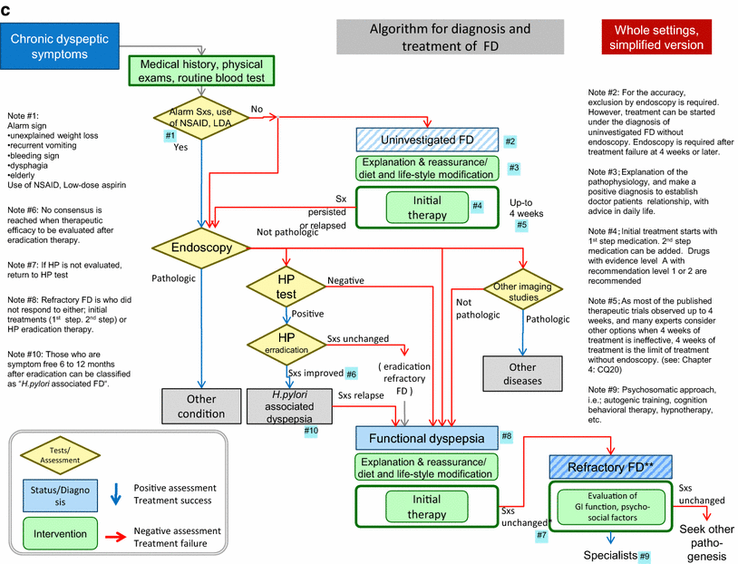 Evidence-based clinical practice guidelines for functional dyspepsia | SpringerLink
