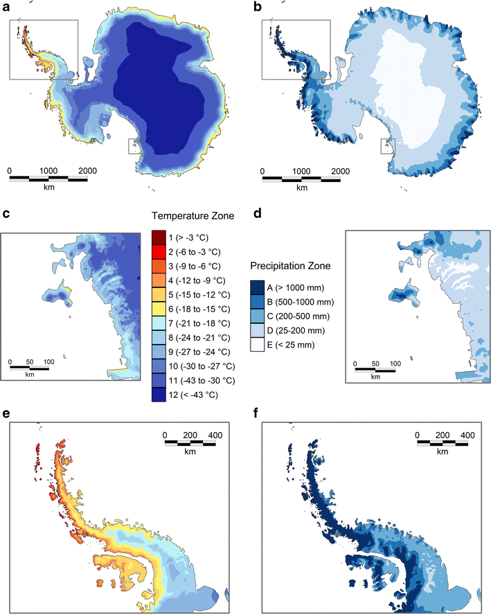 A first approach to calculate BIOCLIM variables and climate zones for ...