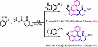 Copper-catalyzed Ullmann reaction for the synthesis of fused hexacyclic ...