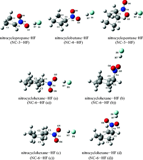 A theoretical study on the strength of the C–NO2 bond and ring strain ...