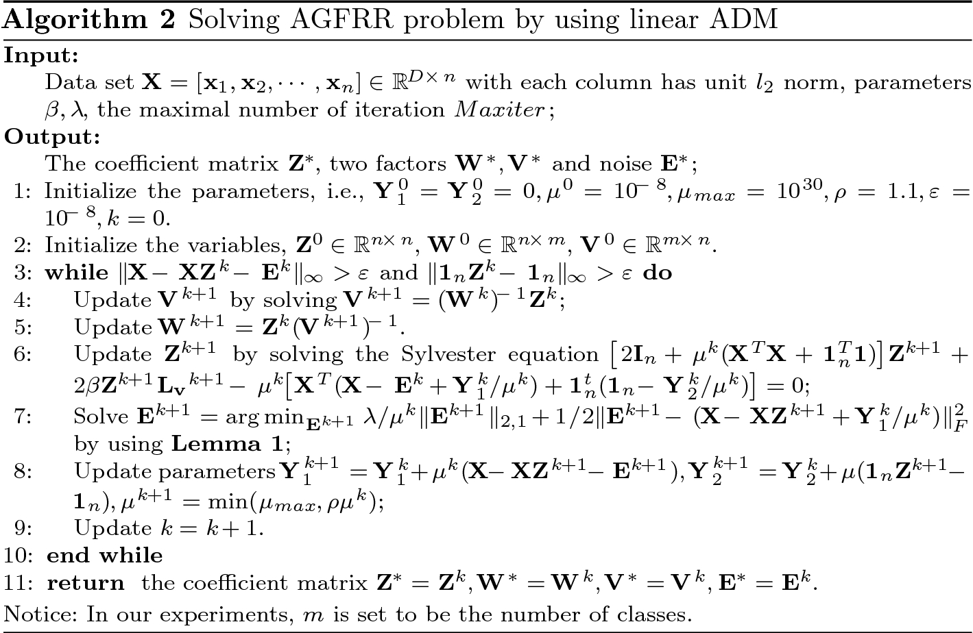 Adaptive graph-regularized fixed rank representation for subspace segmentation | SpringerLink